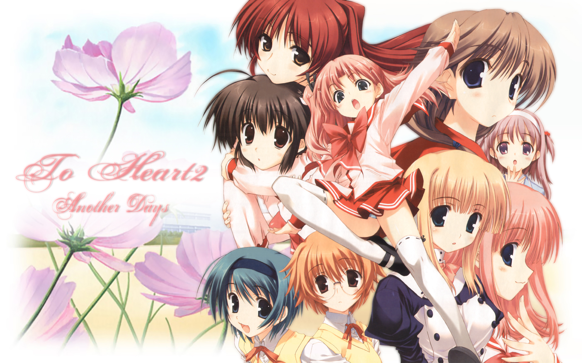 to heart (series) to heart 2 to heart 2 another days seifuku wallpaper | #13966 | yande.re